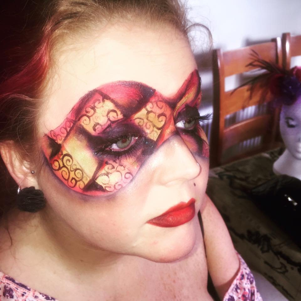 Masquerade Make Up in Motion