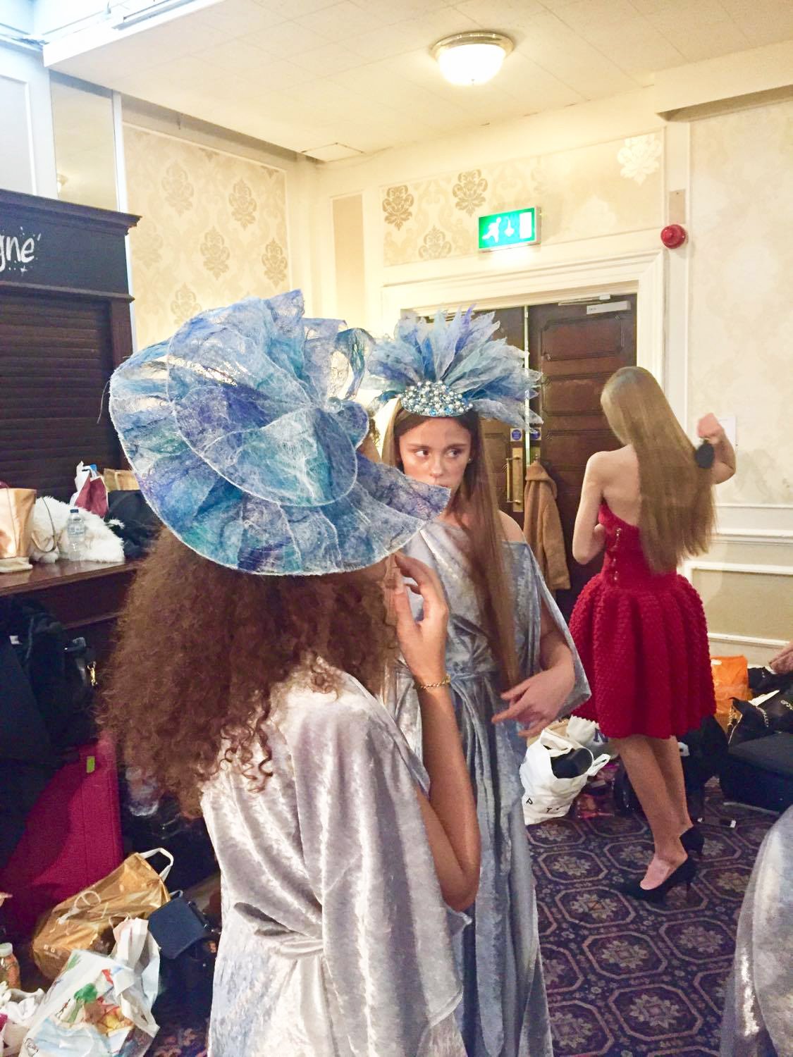 Leicester Fashion Week - behind the scenes - Saraden Designs