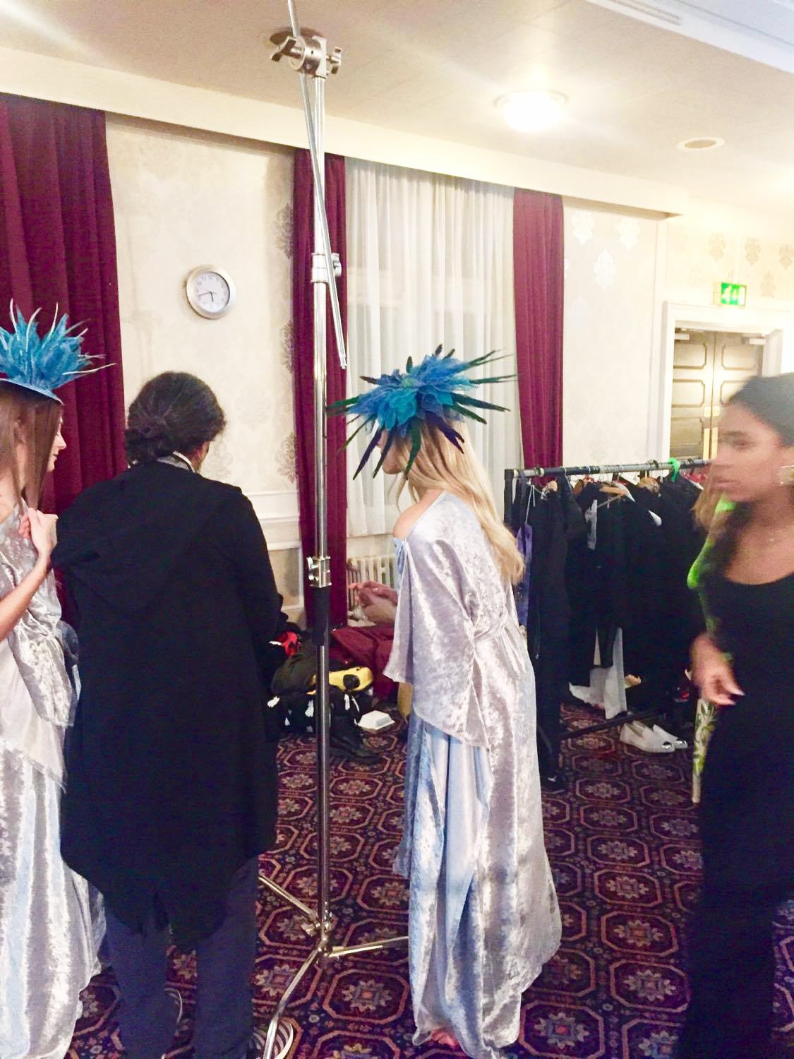 Leicester Fashion Week - behind the scenes - Saraden Designs