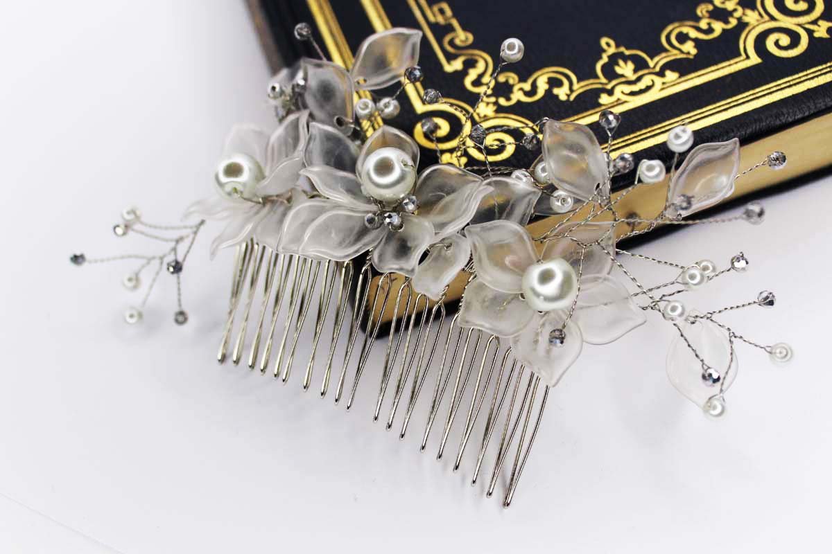 Kamari Hair Comb | Wedding | Saraden Designs Millinery Atelier