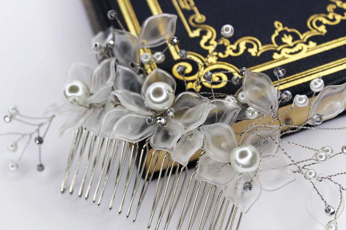 Kamari Hair Comb | Wedding | Saraden Designs Millinery Atelier