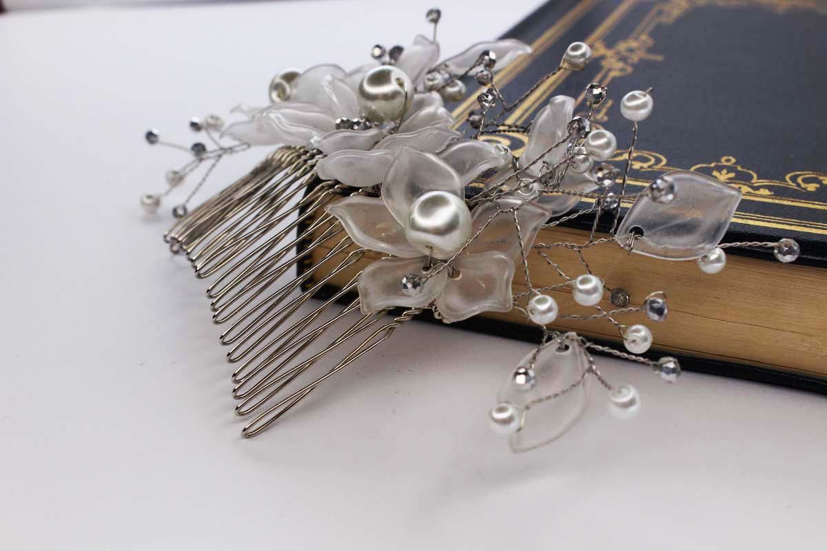 Kamari Hair Comb | Wedding | Saraden Designs Millinery Atelier