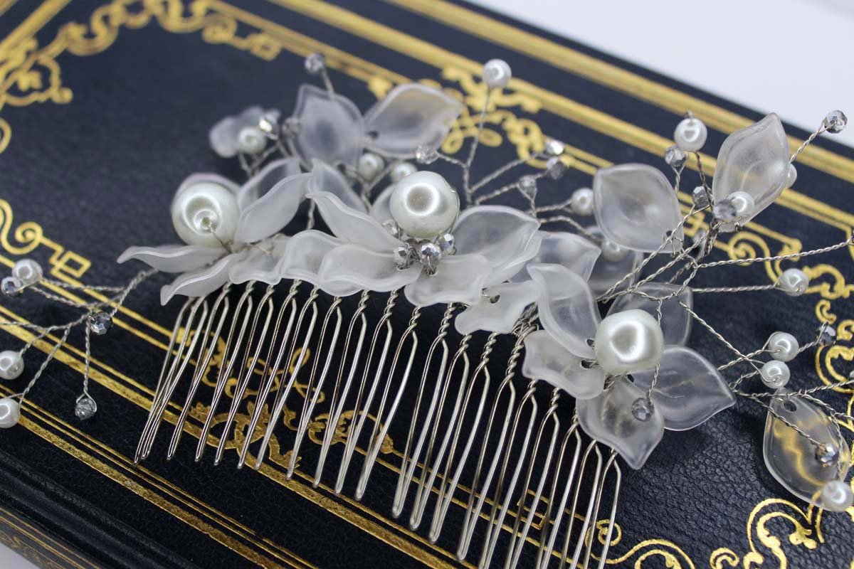 Kamari Hair Comb | Wedding | Saraden Designs Millinery Atelier