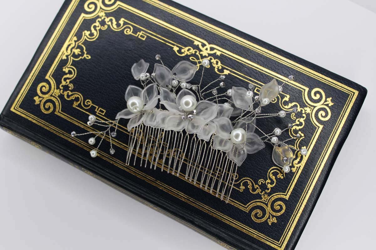 Kamari Hair Comb | Wedding | Saraden Designs Millinery Atelier