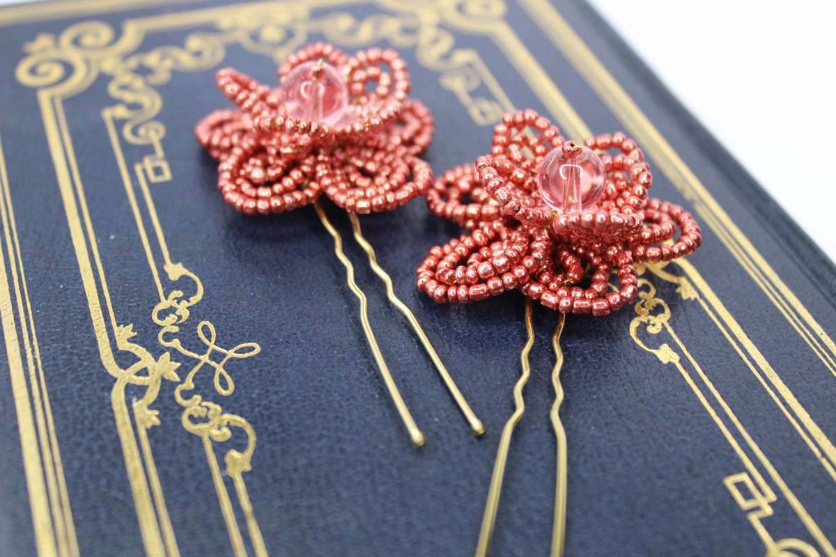 Piper Hair Pin | Wedding | Saraden Designs Millinery Atelier