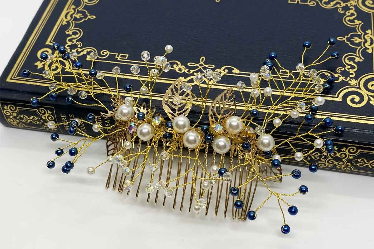 Alice | Hair Comb | Wedding | Saraden Designs Millinery Atelier