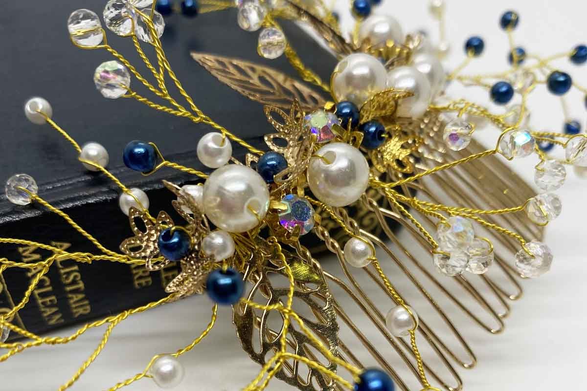 Alice | Hair Comb | Wedding | Saraden Designs Millinery Atelier